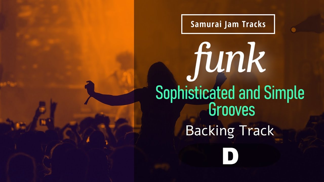 Funk Guitar Backing Track in D - YouTube