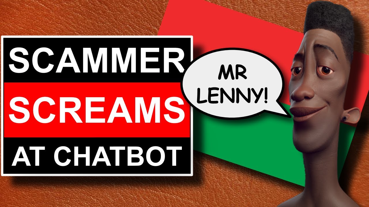 Scammer screams at chatbot - YouTube