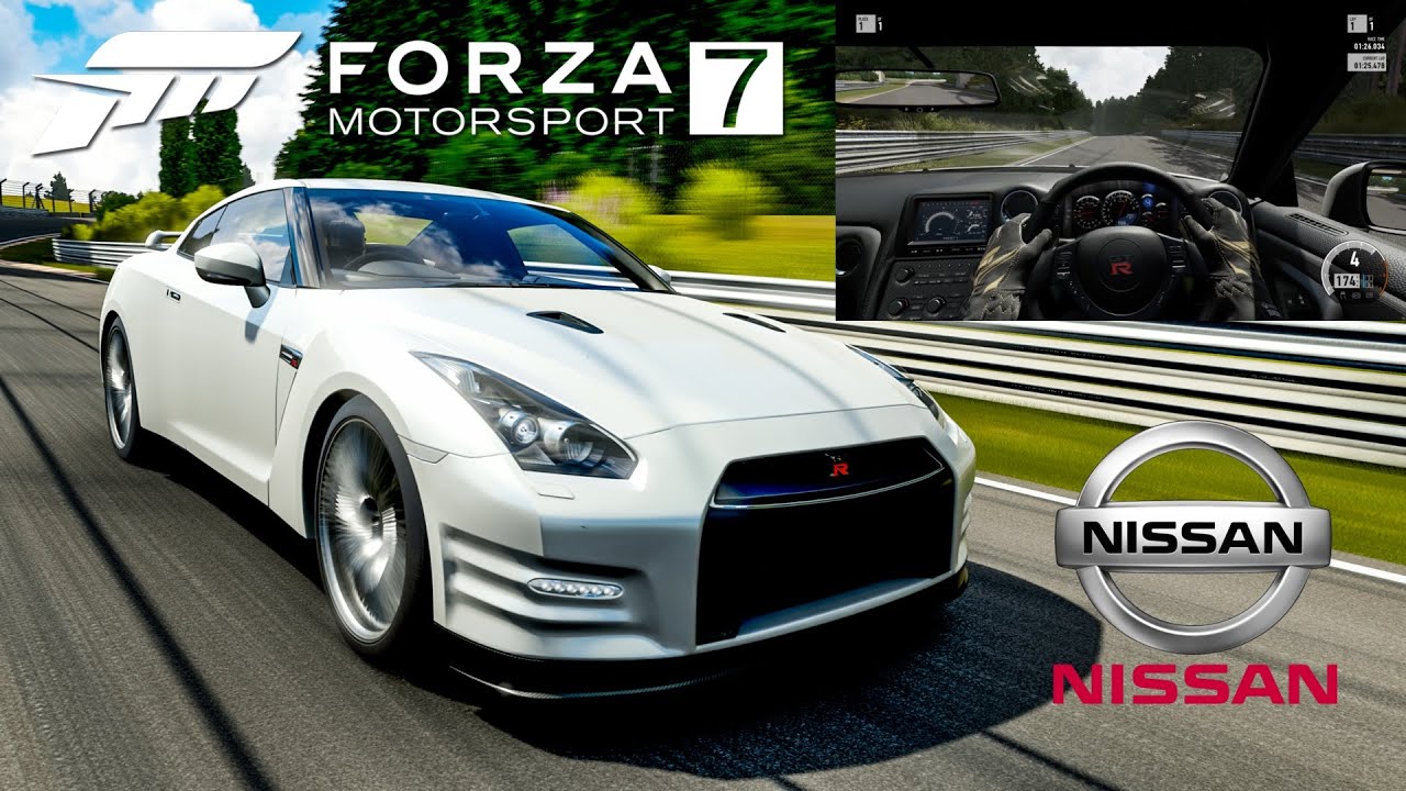 Nissan GT-R Black Edition | Cockpit Driving - Logitech G29 [4K] - YouTube