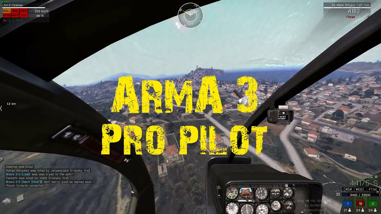 ARMA 3- Professional pilot? - YouTube
