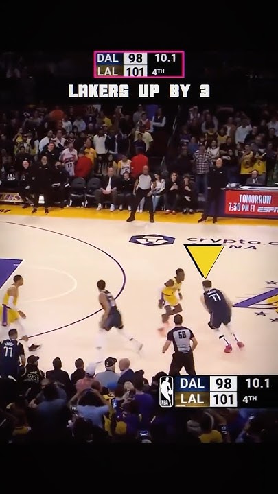 PART 2 - When LeBron Knew He Had to Team Up with Luka 👬 Mavs vs Lakers Wild Ending #nba #shorts ...