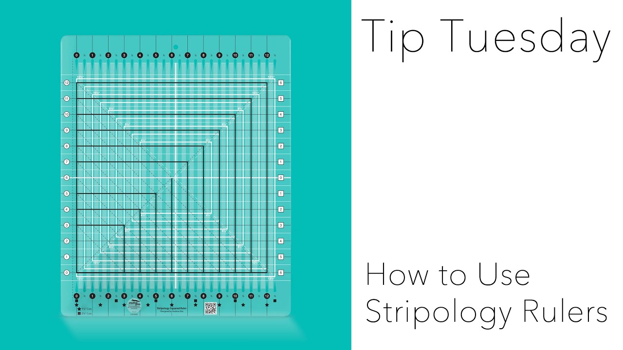 Tip Tuesday : Stripology Rulers - YouTube