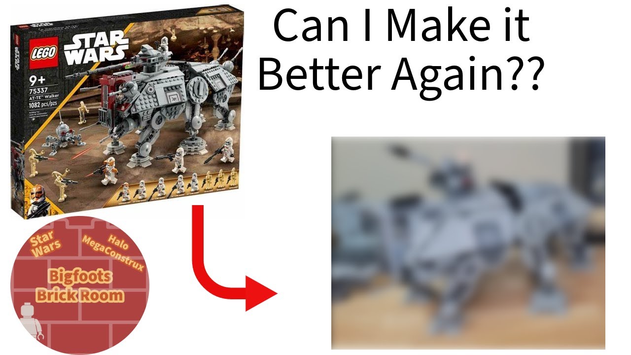 2023 Lego Star Wars AT-TE MOD prt2 - YouTube