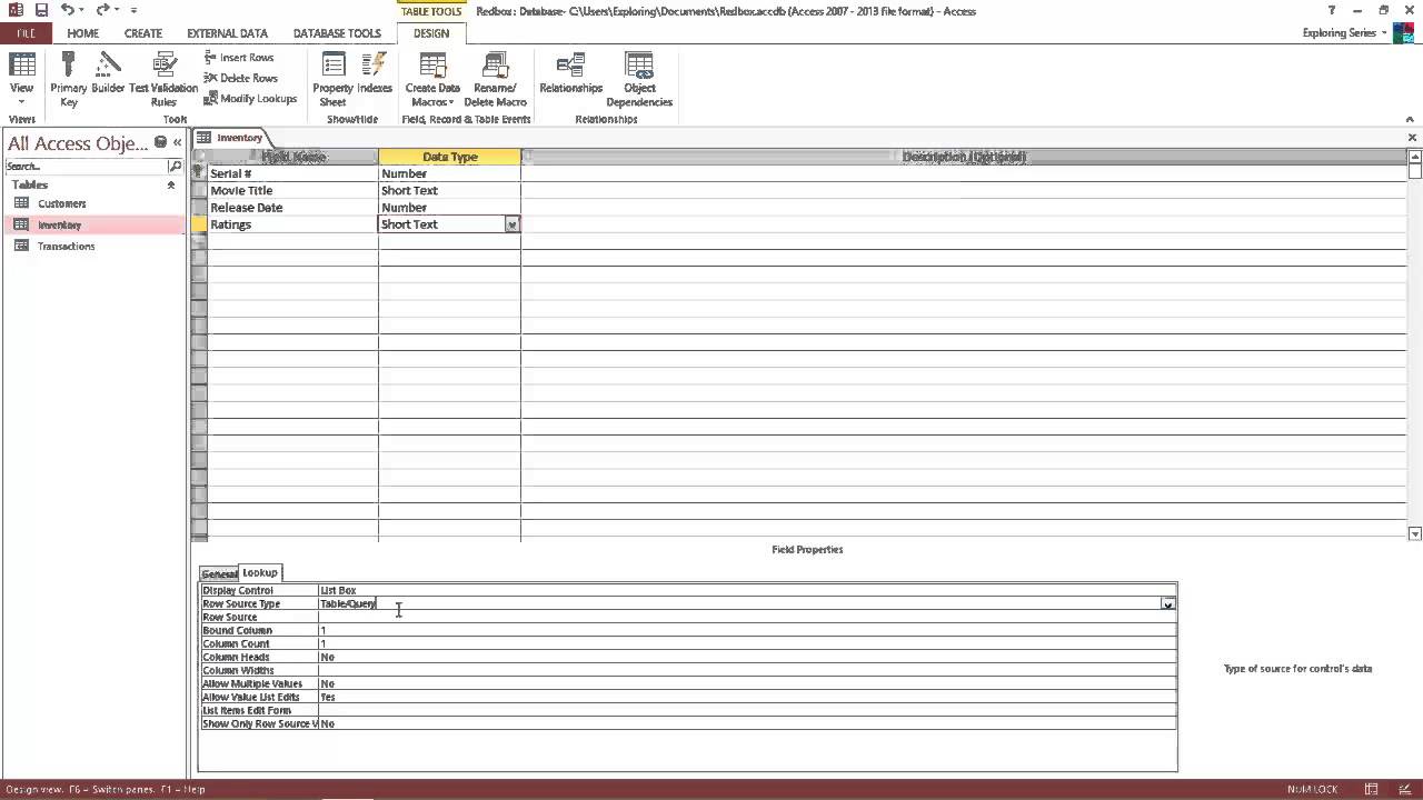 Access Data Validation Youtube 8609