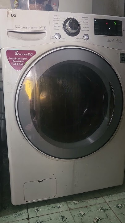 Spin Mesin Cuci LG 14 Kg Direct Drive 🎥 - YouTube