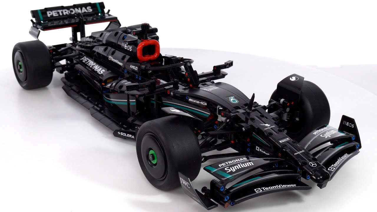 LEGO Technic Mercedes-AMG Formula 1 W14 E review! From just a car ...