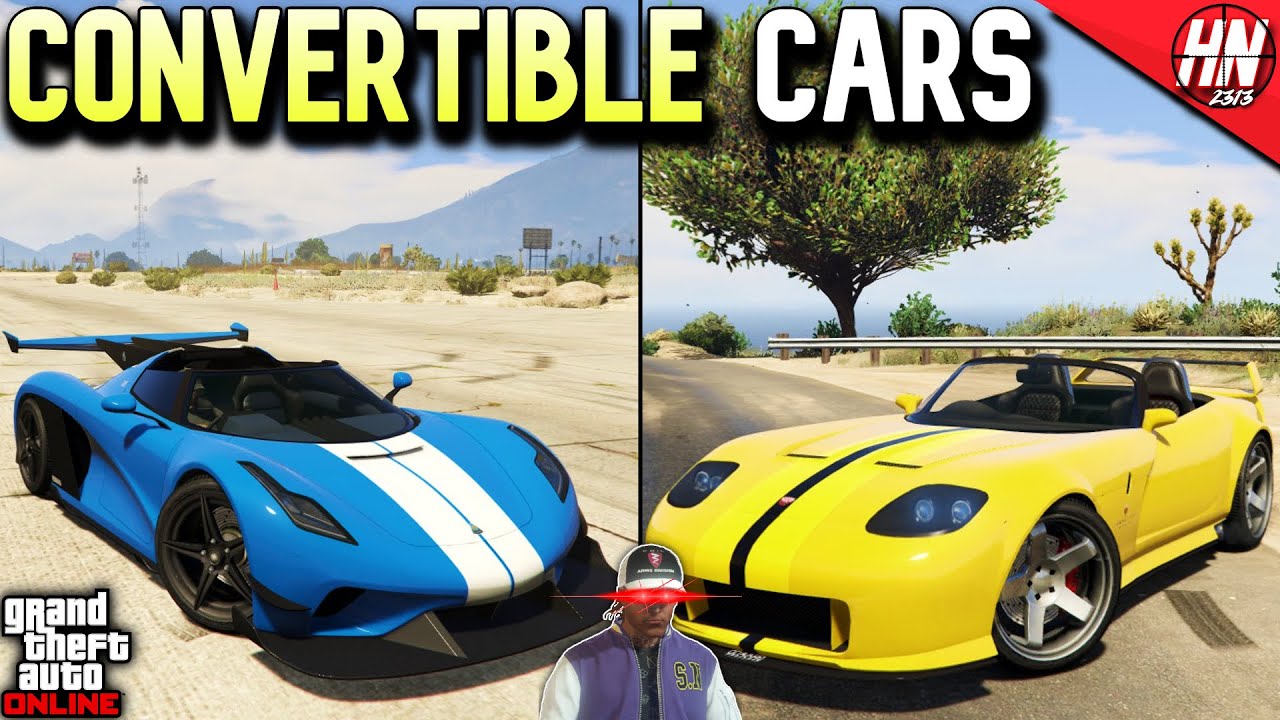 Top 10 BEST Convertible & Topless Cars In GTA Online! - YouTube