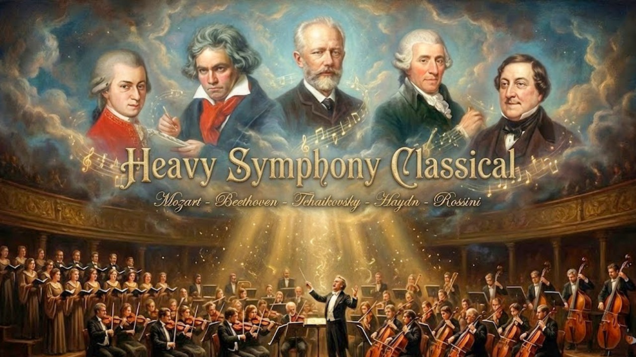 50 Most Listened To Classical Symphony Music of All Time🎻 Mozart ...