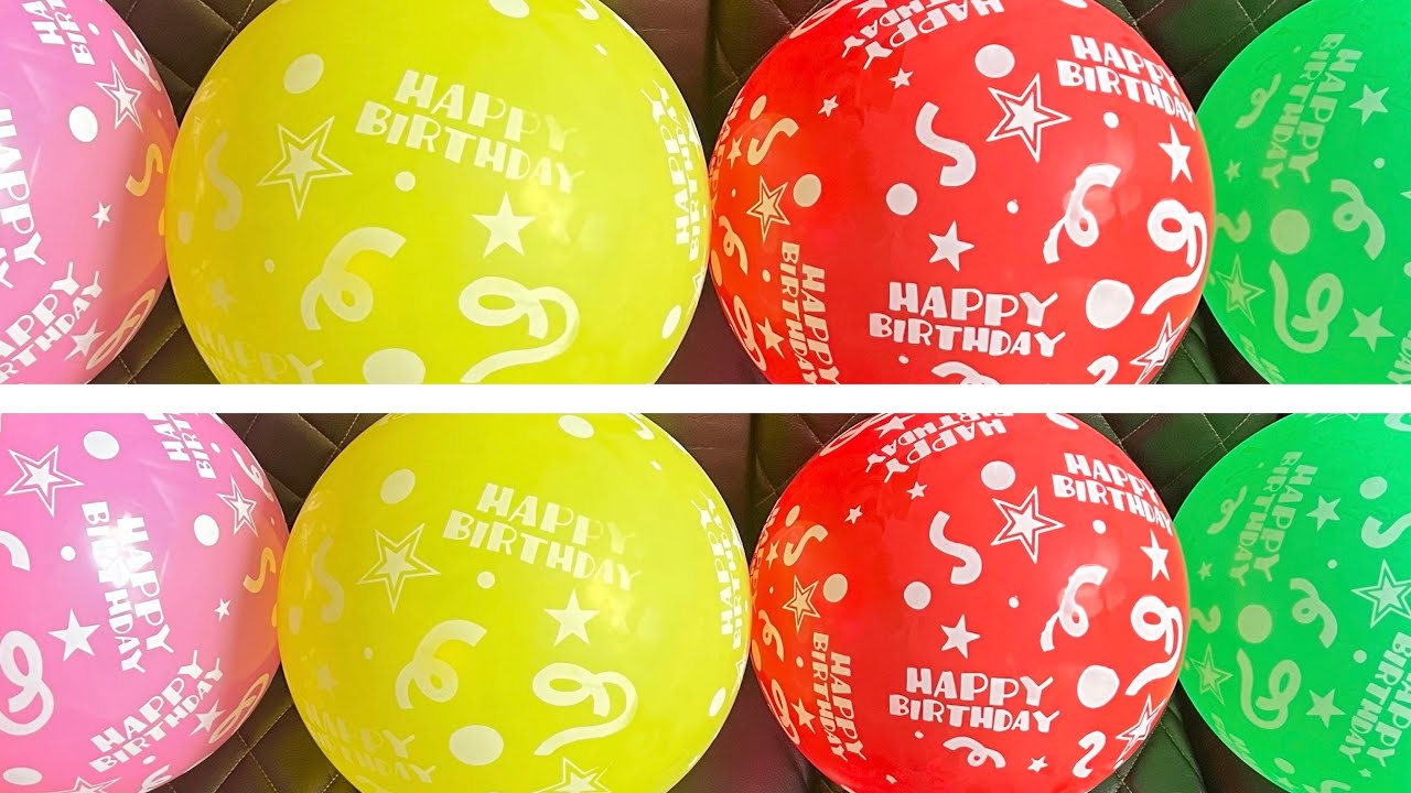 Learn colors with balloons | Colors song | Educational videos for kids ...