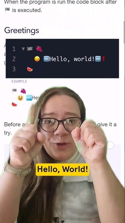 You Can Learn To Code In Emoji 🤯🍇 Emojicode Youtube