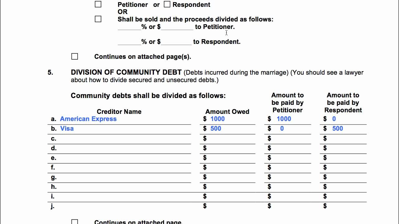 How-to Divorce in Arizona, Consent Decree Exhibit A.mp4 - YouTube