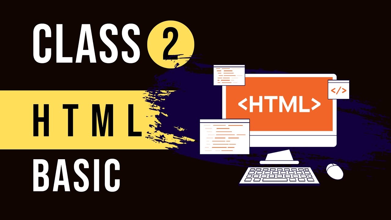 Basic Html Live Bangla Class 2 Html Attributes Elements Display Types 8517