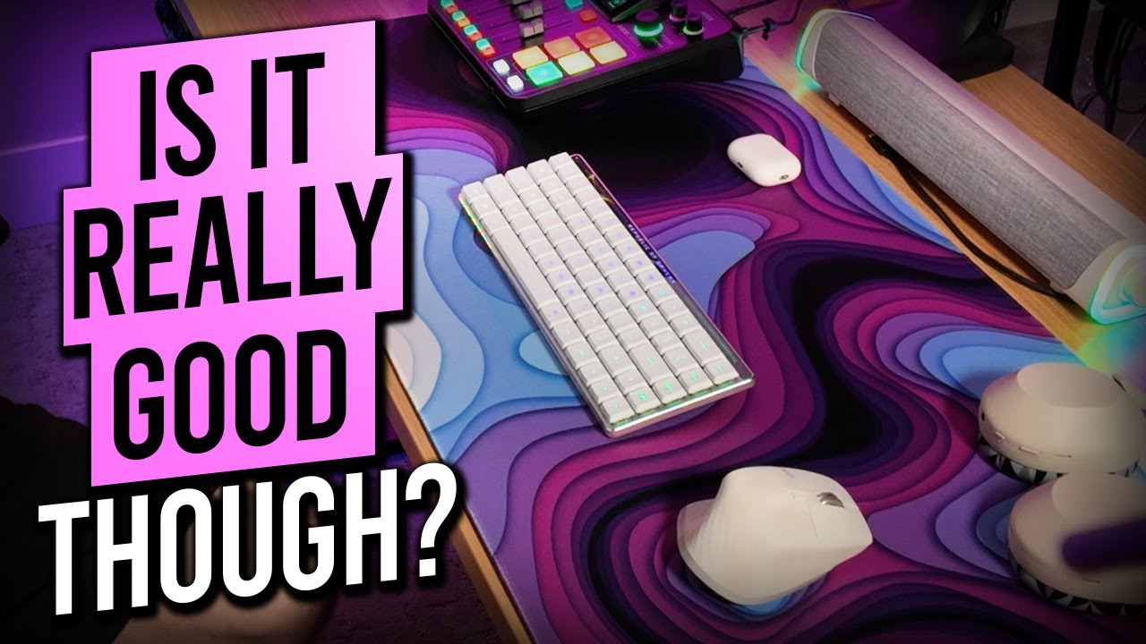 Really Good Mousepads Review (Vs LTTStore Desk pad!) - YouTube