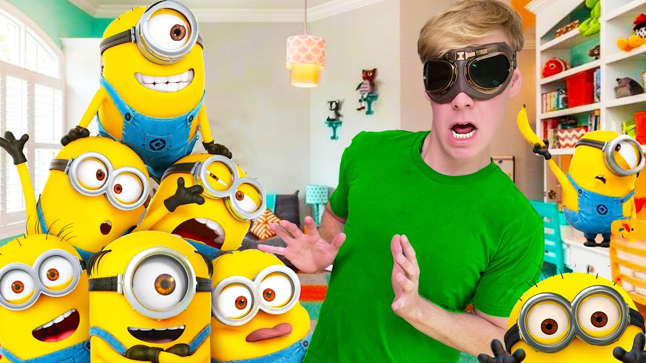 MINIONS On The LOOSE! DESPICABLE Me 4 IN REAL LIFE! - YouTube