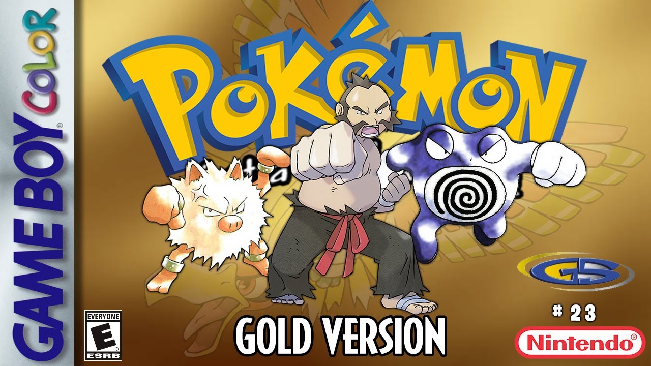 POKEMON GOLD Walkthrough Gameplay | Part 23: Cianwood Gym Leader Chuck ...