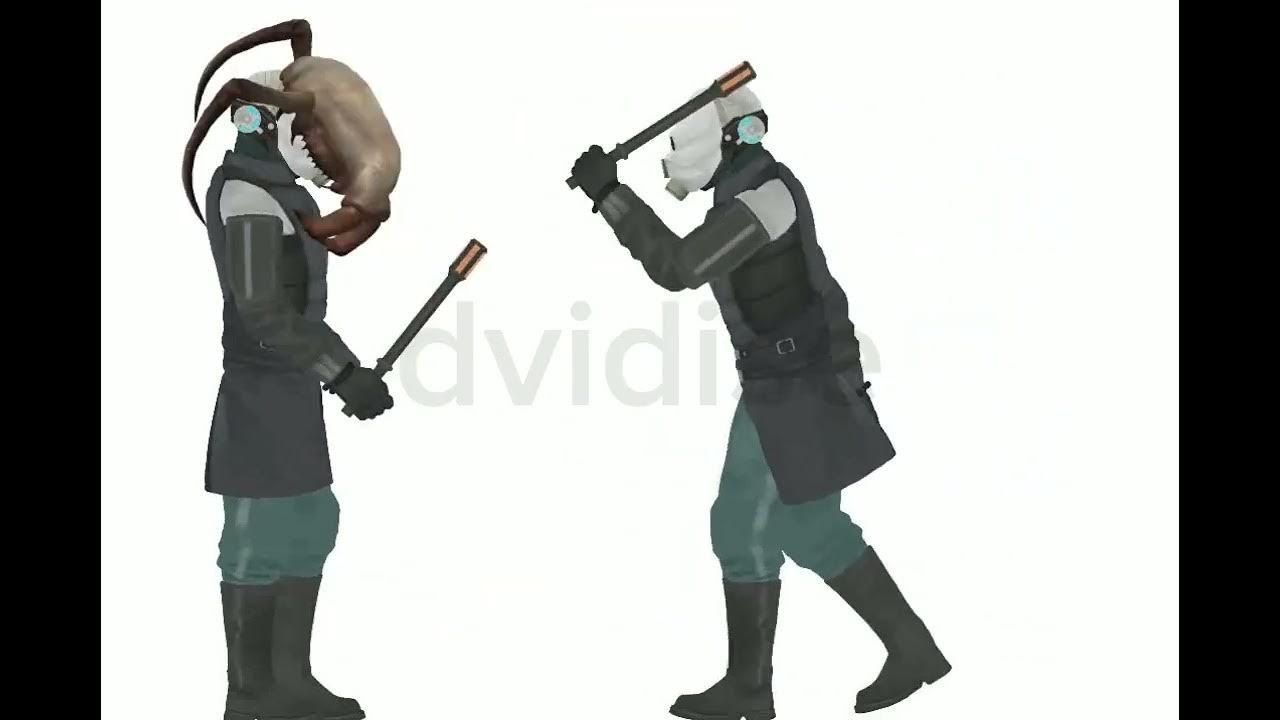 Half Life 2 dc2 Headcrab Attacking Metrocop YouTube half-life-2-dc2-headcrab-attacking-metrocop-youtube