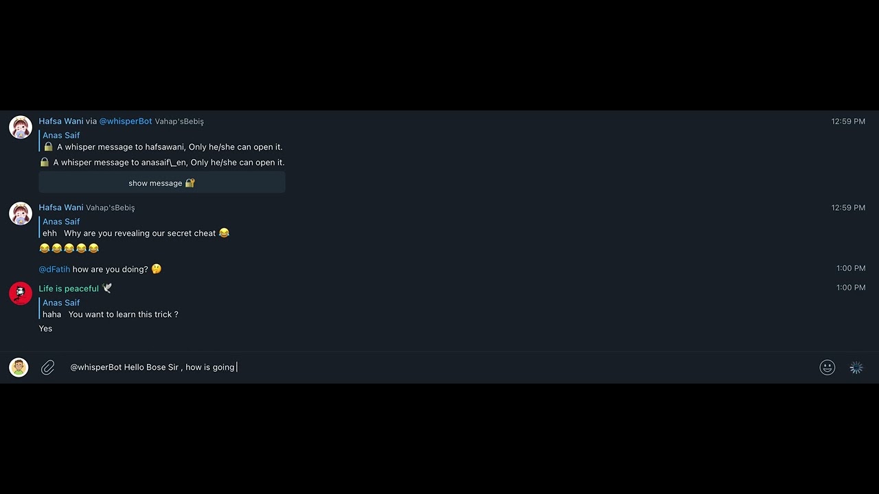 How To Send Whisper Message On Telegram Group YouTube how-to-send-whisper-message-on-telegram-group-youtube