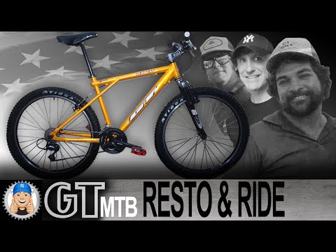 Retro GT Dağ Bisikleti Restorasyonu ve Gezintisi