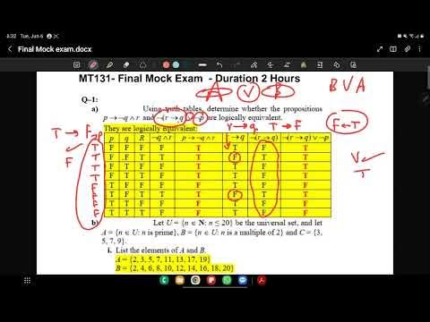MT131 MOCK Spring 2023 - YouTube