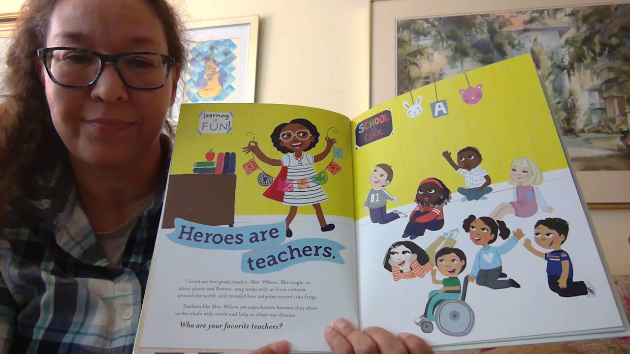 Read Aloud of Superheroes Are Everywhere - YouTube