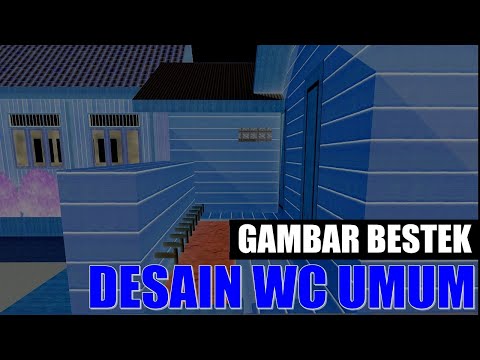 Gambar Bestek-Desain WC Umum