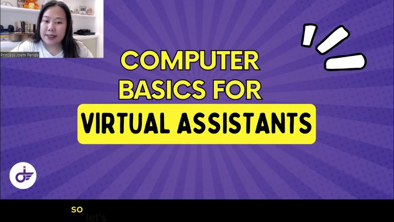 Lesson 4: Computer Basics for Virtual Assistants - YouTube