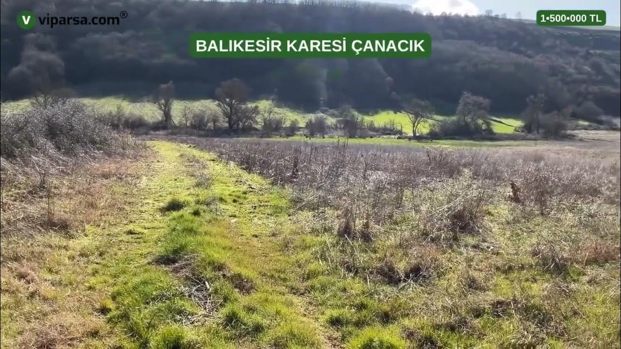 SATILIK 26.5 DÖNÜM TARLA #viparsa #tamerkesfet #balıkesir #arsa - YouTube