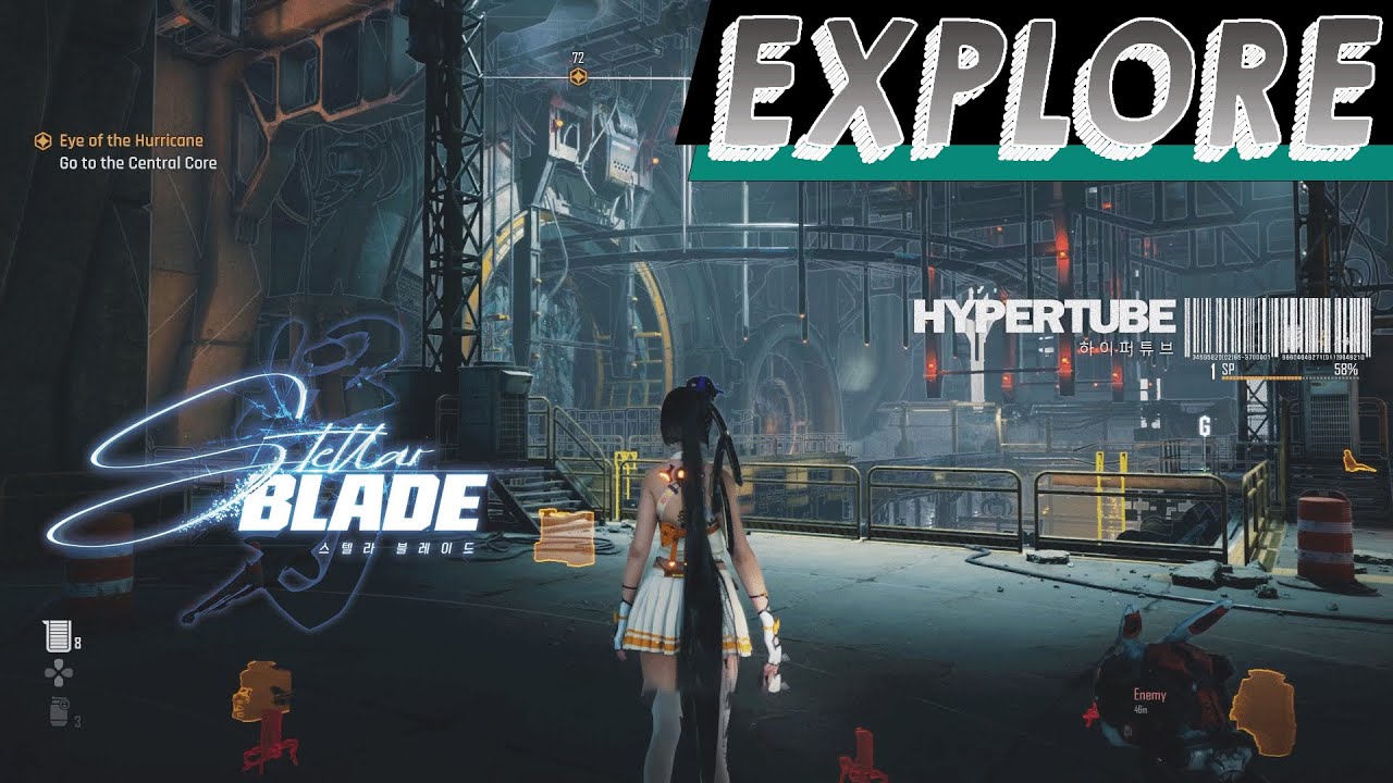 HYPERTUBE - All Collectibles Enemies Full Map Explore Guide | Steller ...