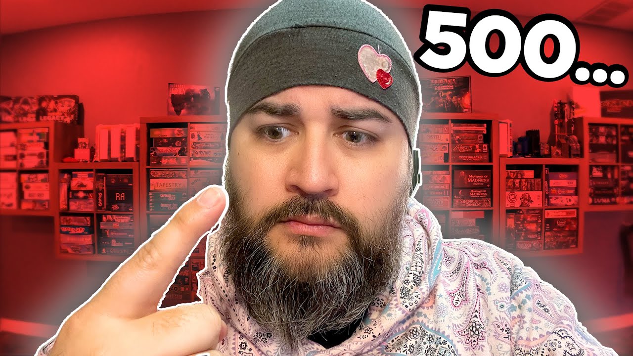 Counting EVERY board game I own - YouTube