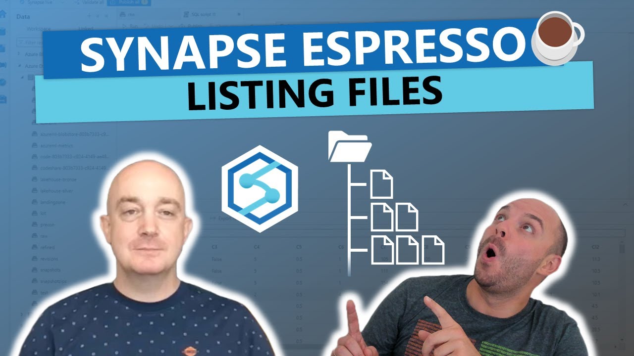 Synapse Espresso How To Optimize Listing Files Youtube