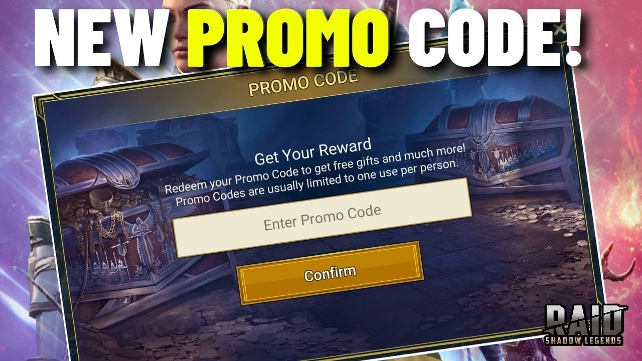 NEW Limited Promo Code FOR ALL! GRAB IT QUICK! • RAID Shadow Legends ...
