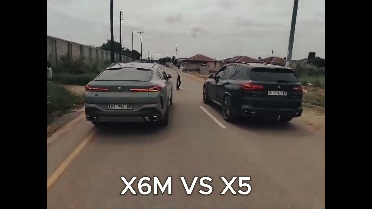 X6M VS X5 - YouTube