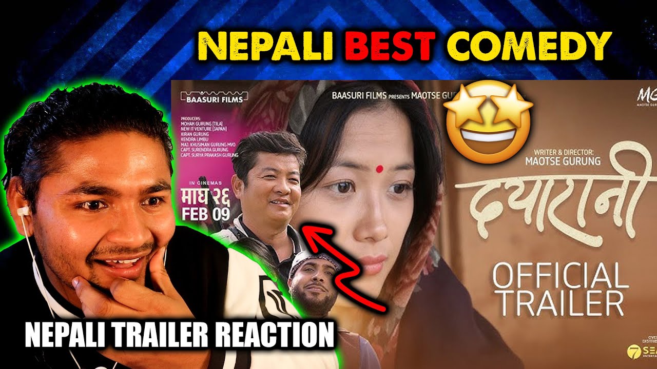 DAYARANI Nepali Movie Trailer REACTION | Dayahang Rai | DAYARANI ...