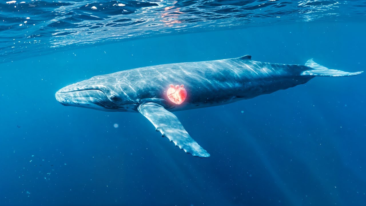 The Majestic Heart of the Blue Whale: Nature's Giant - YouTube