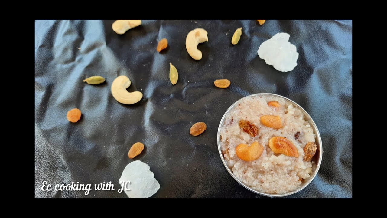 Kalkandu Sadam I Karkandu Saatham I Sugar candy rice I kalkandu pongal ...
