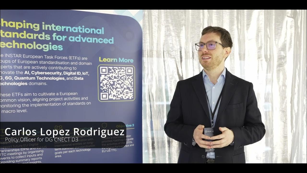 Interview with Carlos Lopez Rodriguez | Workshop on Cross-Domain Standardisation - YouTube