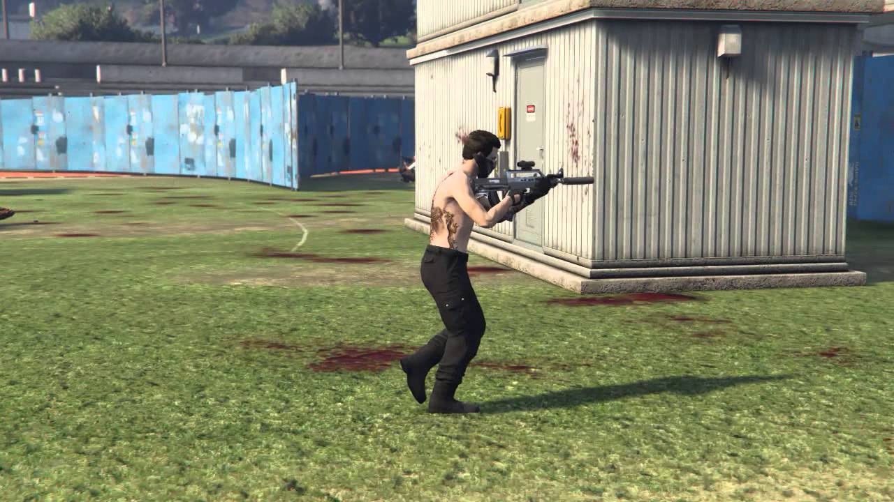 Gta 5 online Run N Gun Highlight - YouTube