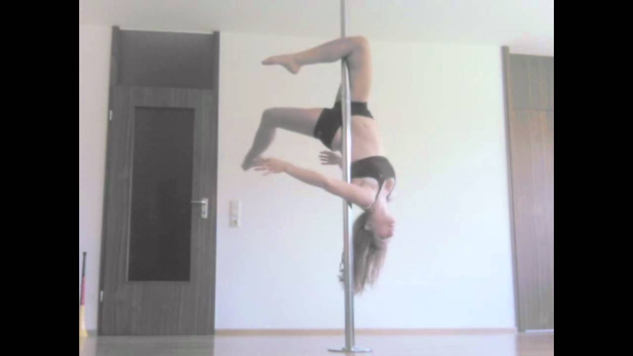 Pole Dance Tutorial: Tuck Hip Hold - YouTube