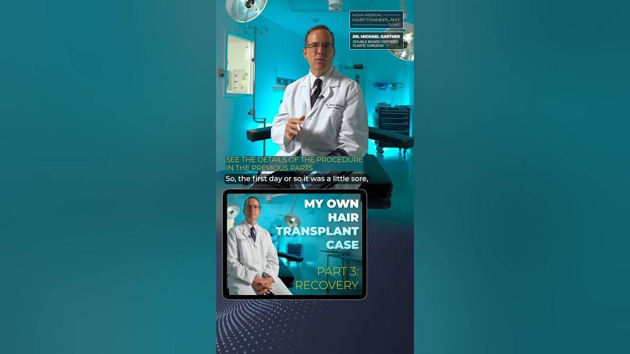 🌟hair Transplant Journey Dr Gartners Recovery Story Part 1