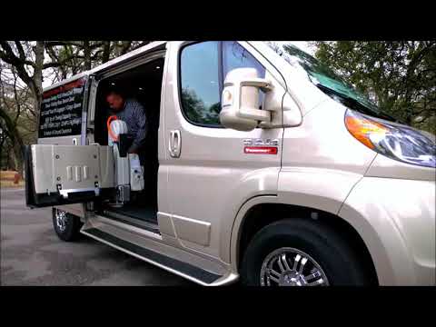 Ram Promaster Tempest X Full-Size Handicap Conversion Van - YouTube
