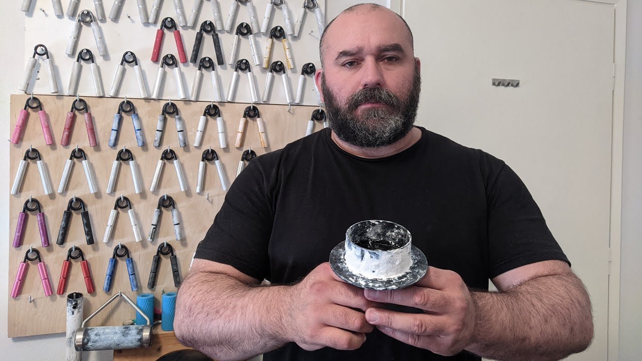 Grip training: The Hub debut (Armlifting Greece) - YouTube