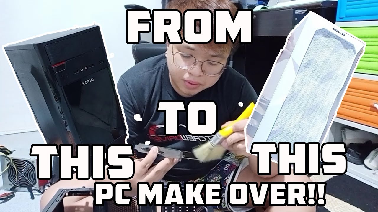 OLD PC MAKE OVER! | KEYTECH ARMOR KNIGHT SEREIES | G STORM ARGB PHANTOM ...