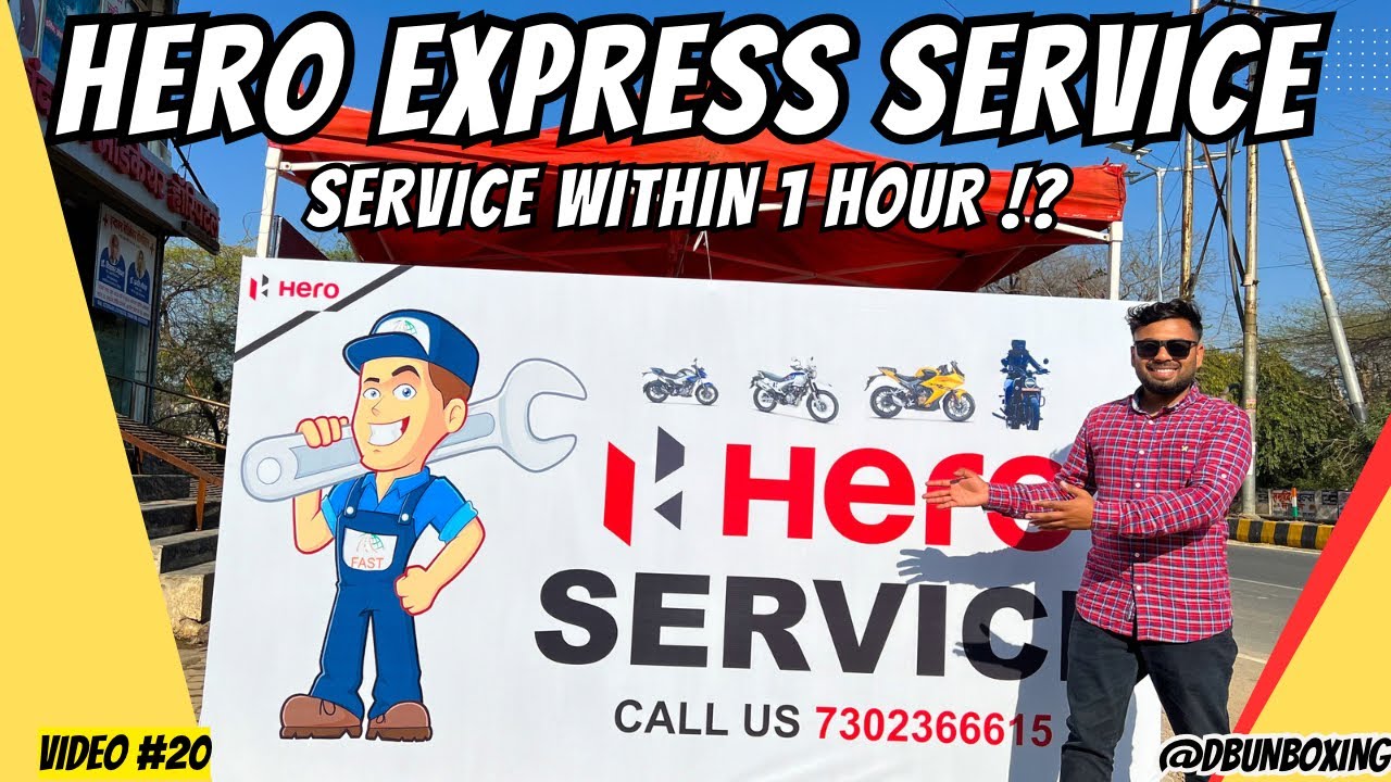 Hero Express Sevice | Service Within 1 hour | Is it really true ...