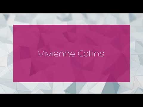 Vivienne Collins - appearance - YouTube