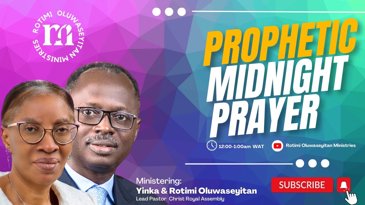 Prophetic Midnight Prayer | Rev. Rotimi Oluwaseyitan | 16-03-2025 | Day ...