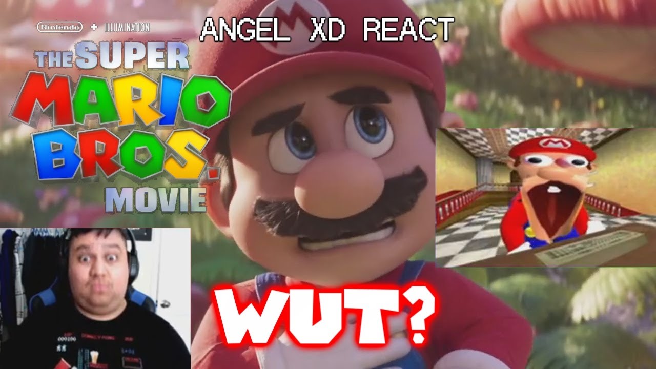 Angel xd react: The Super Mario Bros. Movie - Official Teaser Trailer ...