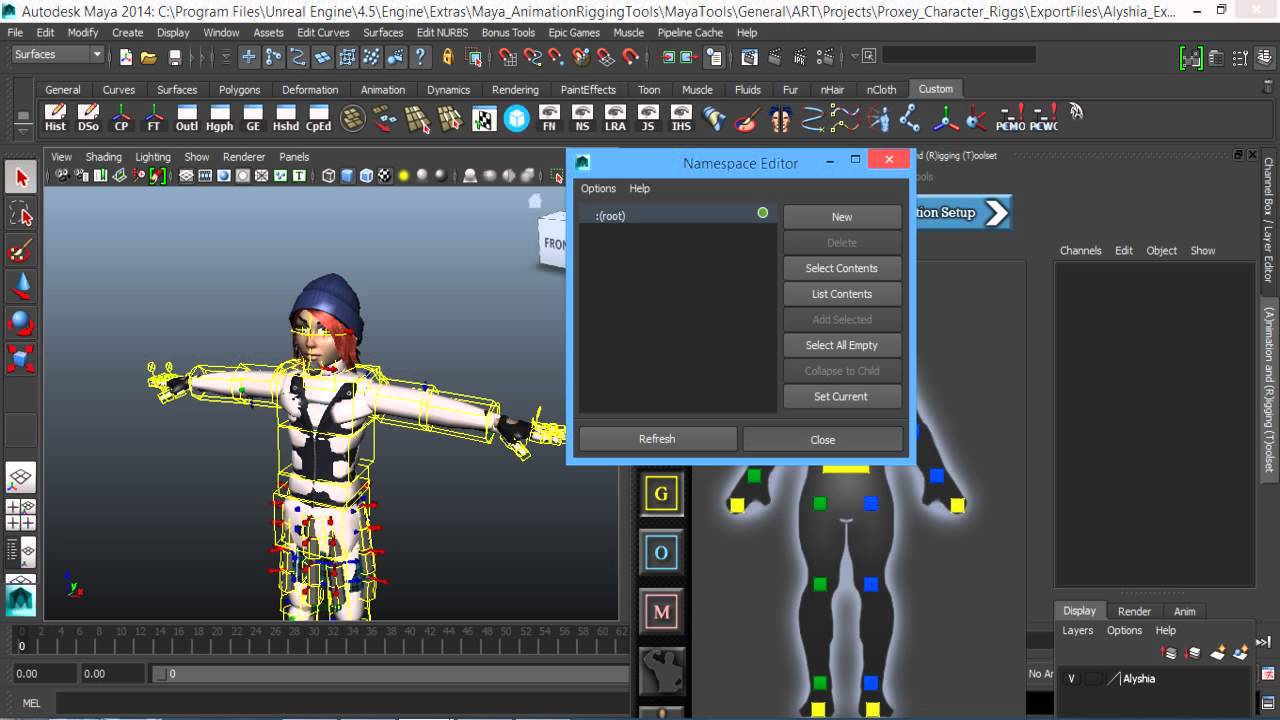 Moving Character ART Files 01 Saveing and Exporting the Character Files ...