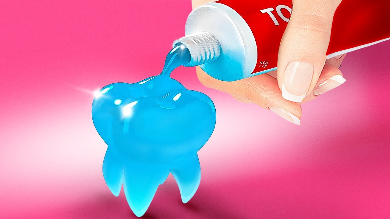 SMART TOOTHPASTE HACKS & BATHROOM TIPS YOU SHOULD KNOW - YouTube