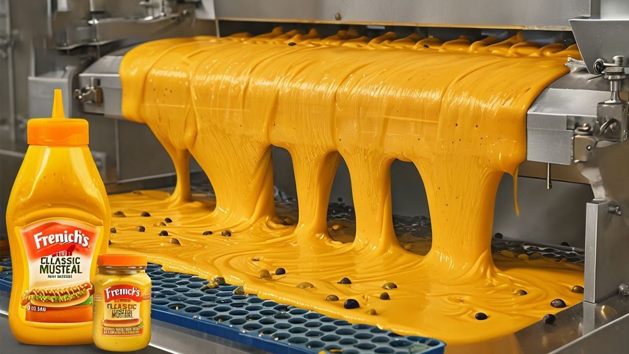 Mustard Sauce Making Process | Mustard Sauce Production Process |INFIO ...