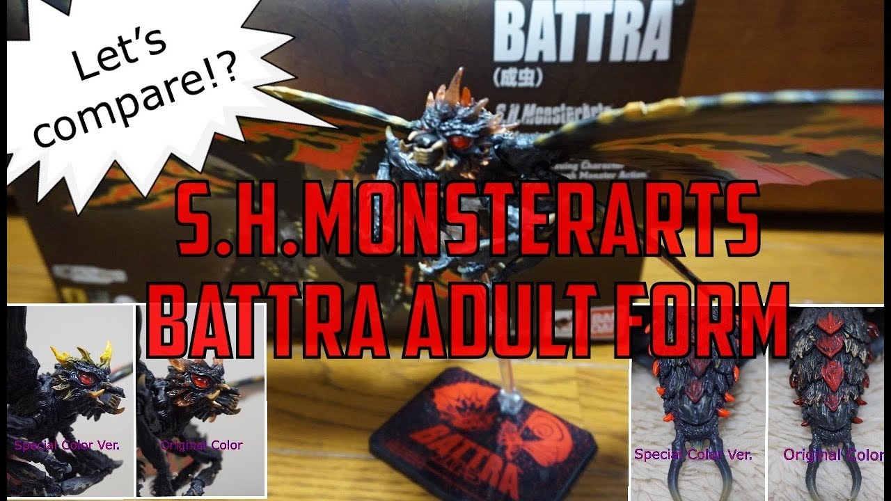 S.H. MonsterArts Battra Adult Form (Eng Sub) - YouTube